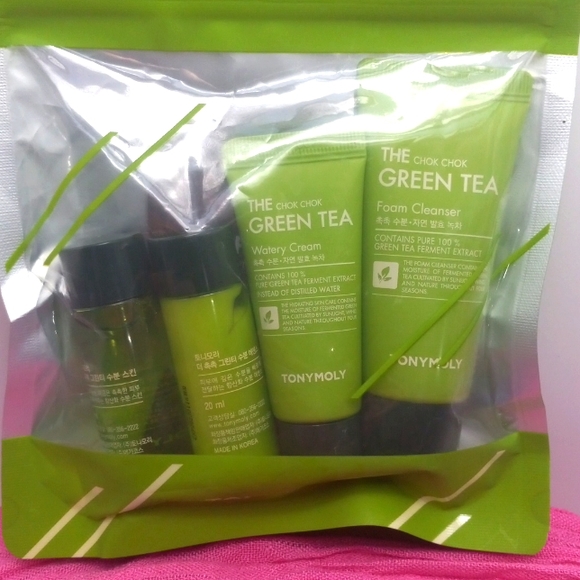 Tonymoly | Skincare | Tonymoly The Chok Chok Green Tea Watery Kit | Poshmark